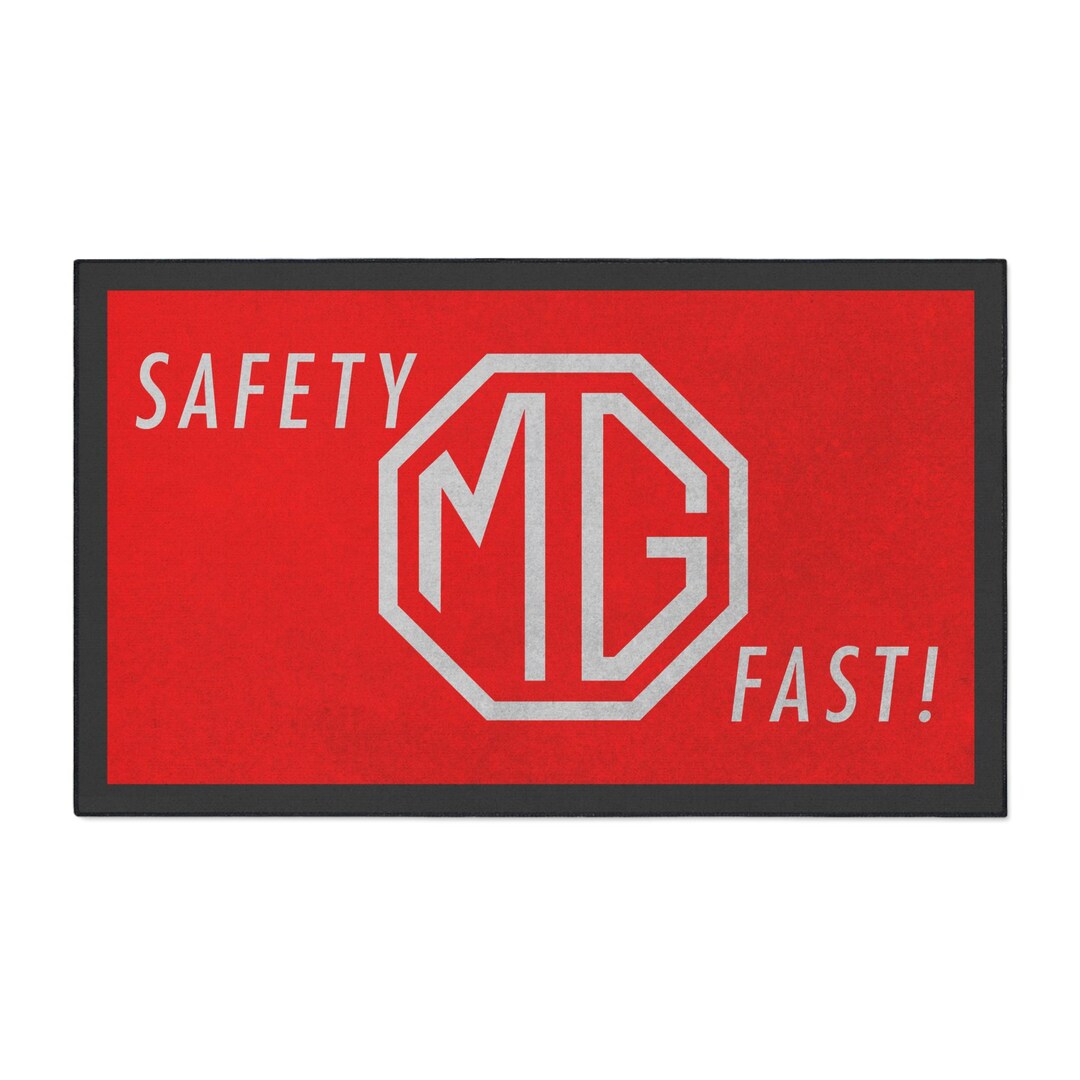 3'x5' MG Safety Fast Heavy Duty Floor Mat - Perfect for Home, Garage, or Workshop, Rug, Entrance ...