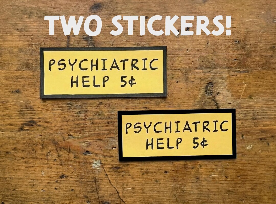 Perfect Little Gift for the Therapist in Your Life! 2 'psychiatric Help ...