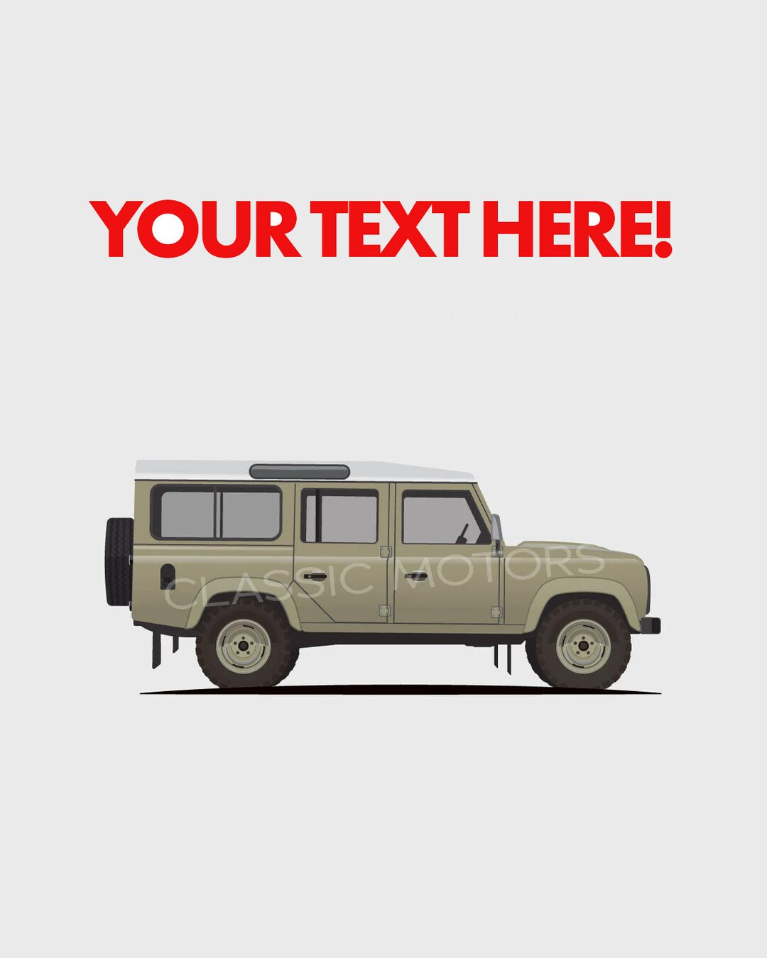 PRINT Land Rover 110 8x10 Inch Unframed Print Four - Etsy