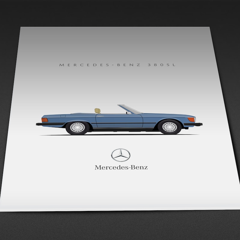 Mercedes Benz Car Colors - Etsy