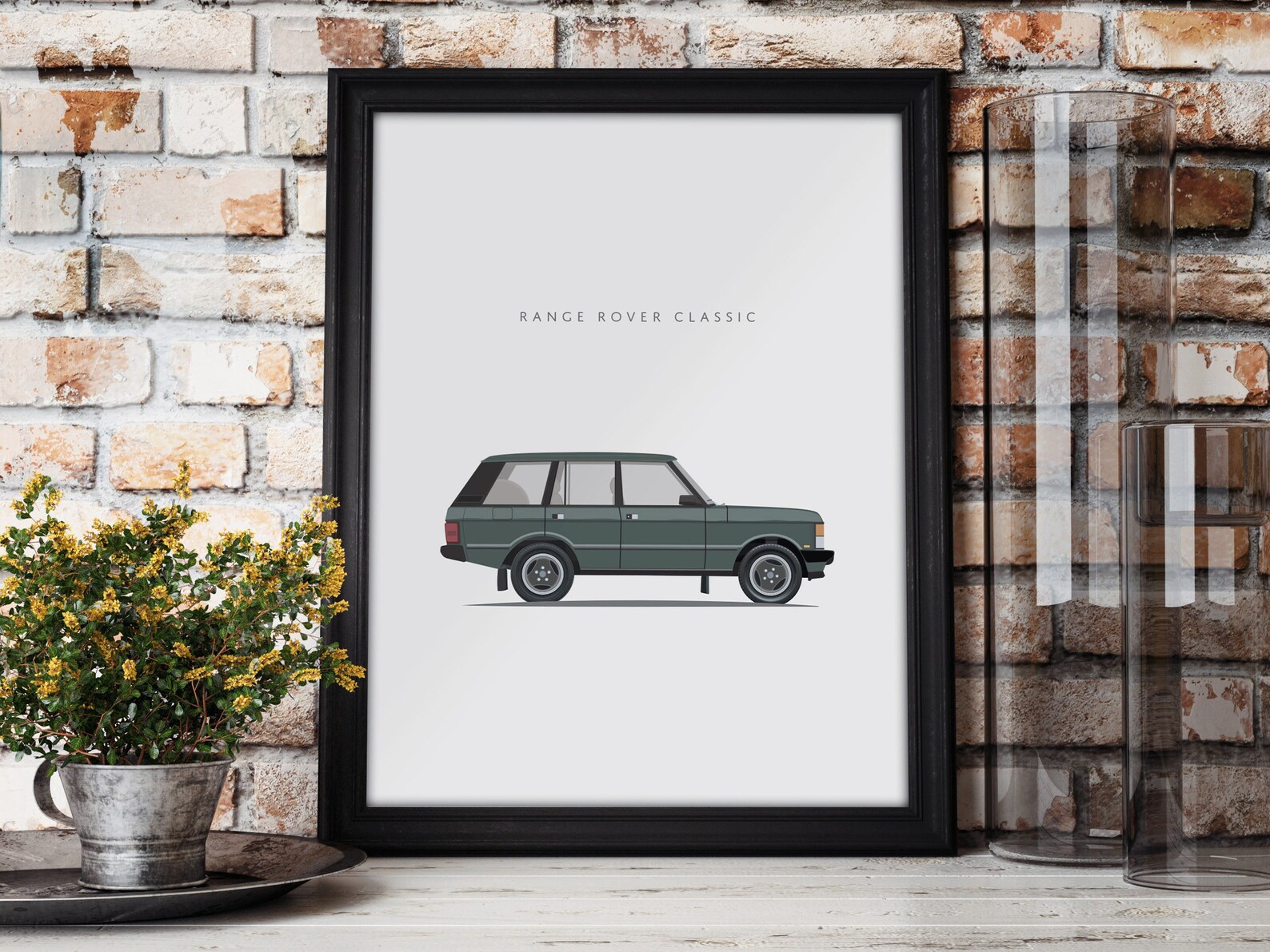 Range Rover Classic Unframed Color Print Two Sizes | Etsy