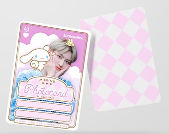 Ateez Photocard Binder Fillers Placeholders KPOP Design Set 48 ...