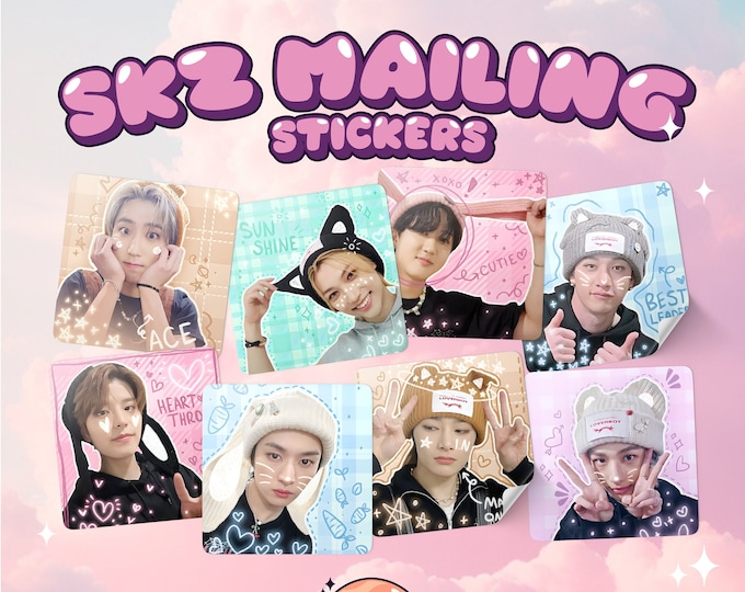 Stray Kids Sticker Sheet Leebit Png - Etsy