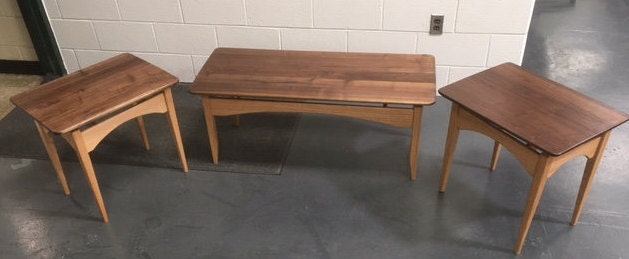 Custom Floating Top End Table Night Stand Hall Table Side | Etsy