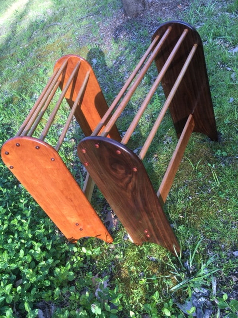 Quilt Rack Cherry Afghan Rack Hand Made Hand Crafted | Etsy