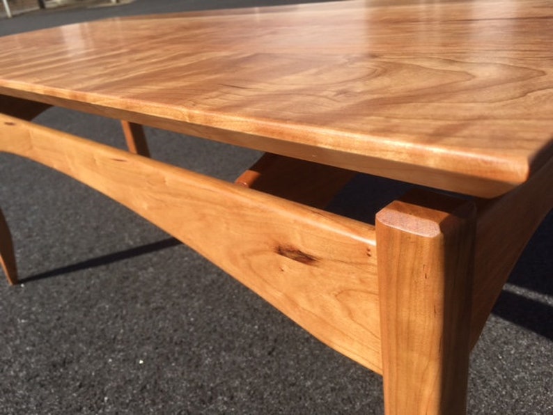 Cherry Floating Top Coffee Table Custom Order Walnut - Etsy