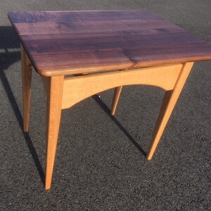 Custom Floating Top End Table - Night Stand, Hall Table, Side Table ...