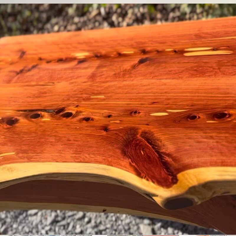 Cedar End Table - Etsy