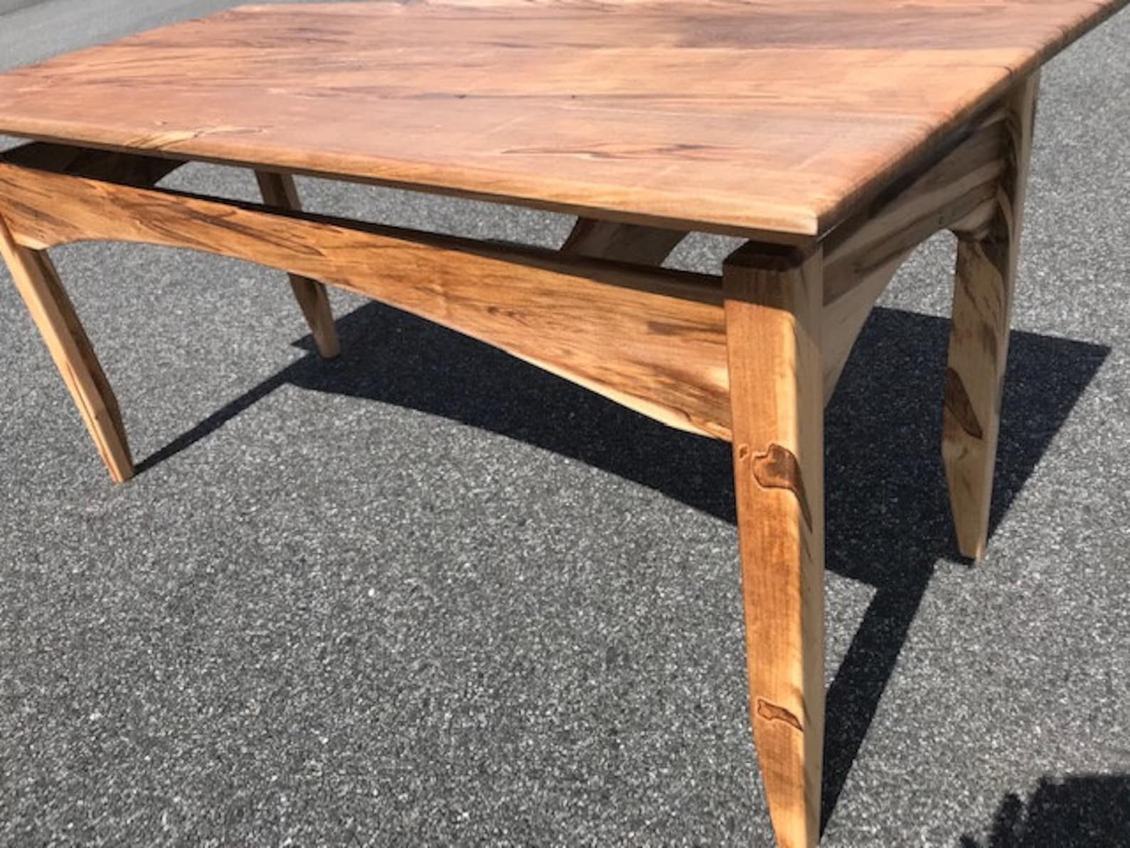 Floating Top Coffee Table - Custom Order, Walnut, , Hall Table, Coffee ...