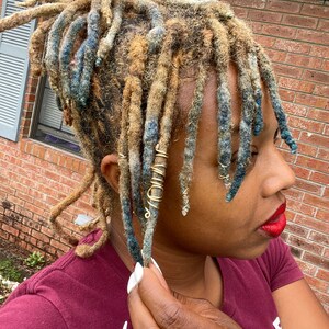 1pc MESSY LOC JEWELRY| Braid Accessories| Artas Jewelers | Coil Loc ...