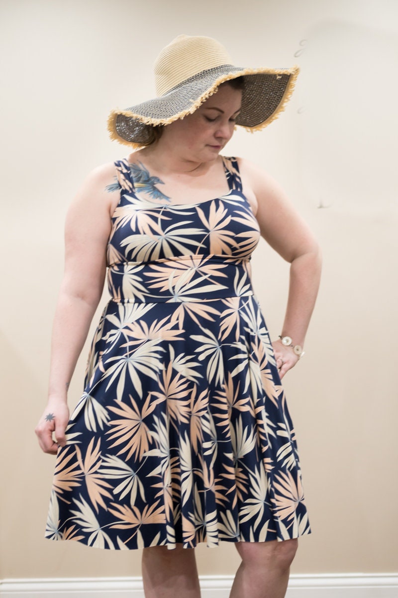 Water Faery Retro One-piece Pattern - Etsy