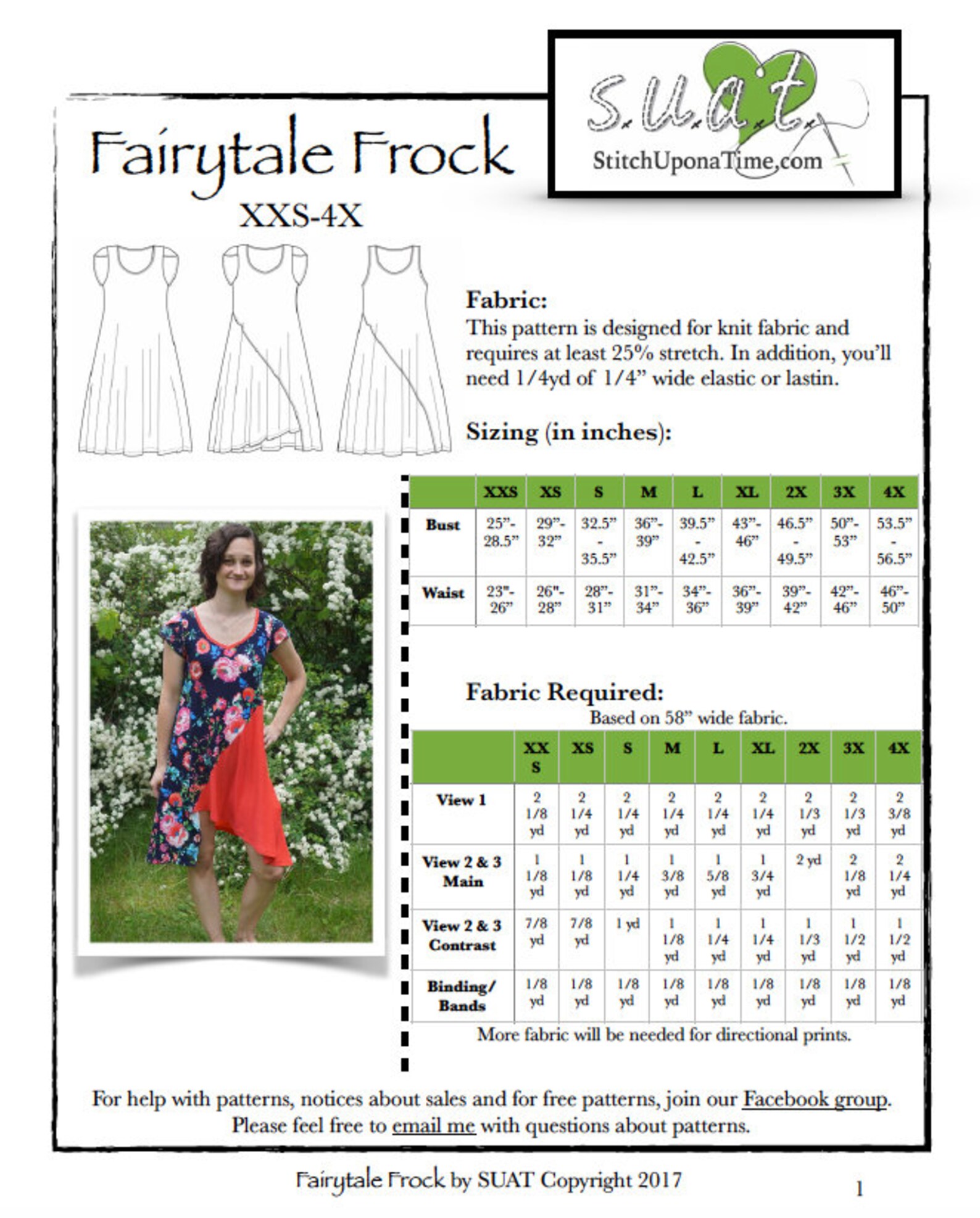 Fairytale Frock Dress Pattern - Etsy