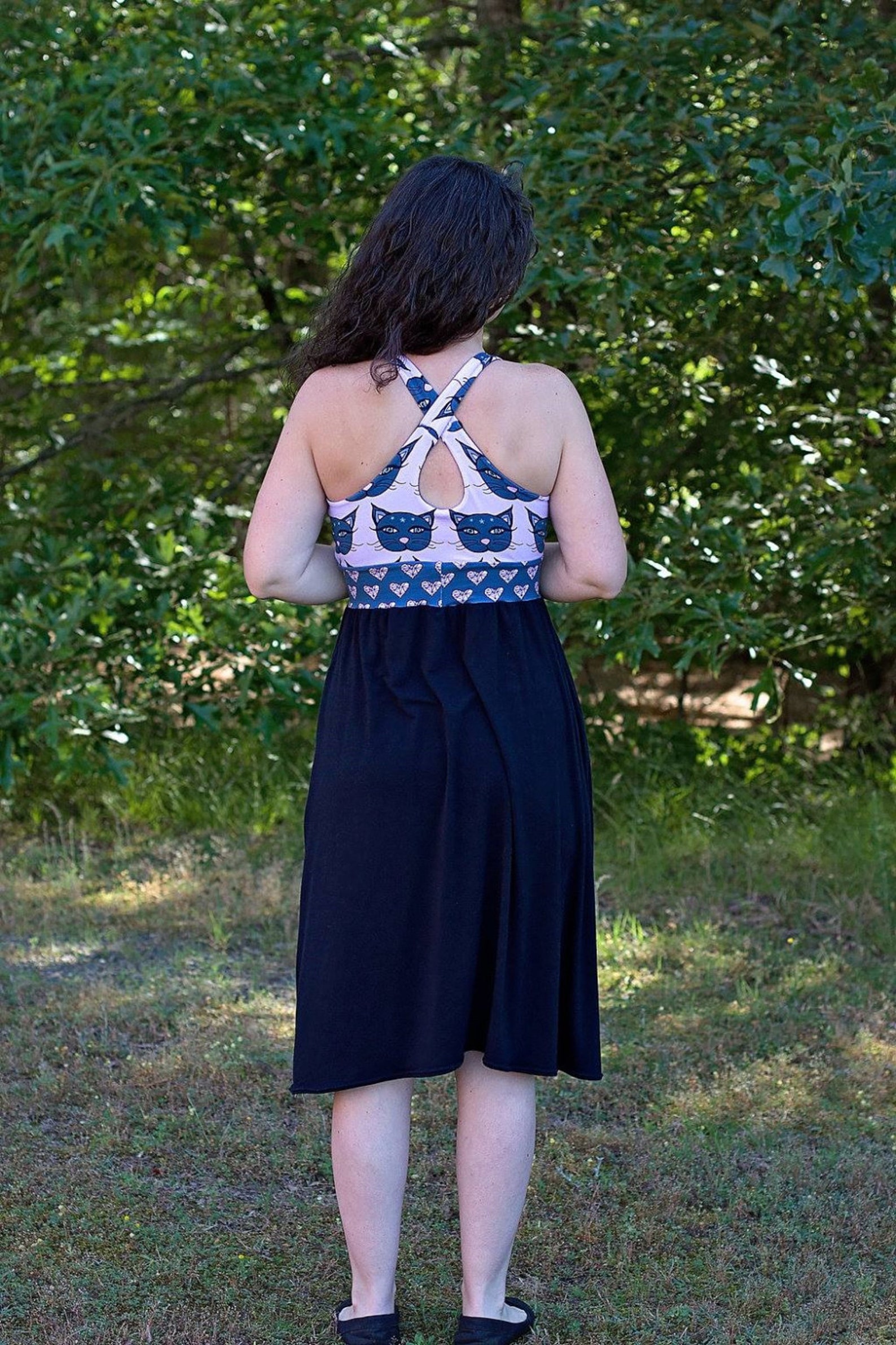 Cross Front Add-on for Brazi Ladies' Bra and Dress PDF Sewing Pattern ...