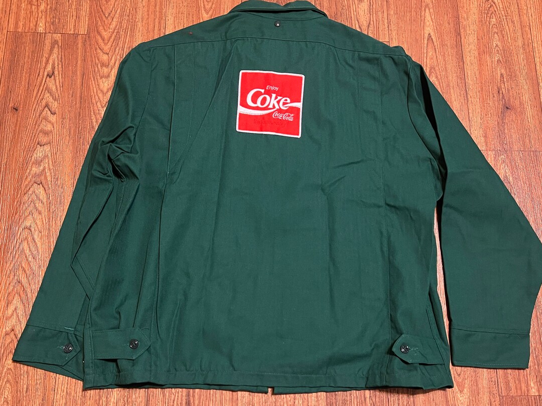 Coca Cola New DS Vintage 60s 70s Mens Jacket Coat Size Xl 1x Work ...