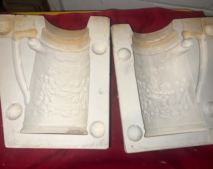 Huge STEIN Ceramic Slip Mold Ceramic KENTUCKY Mold Mug Cup - Etsy