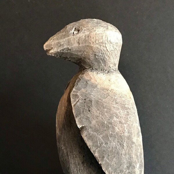 Antique Wood Bird Carving - Etsy