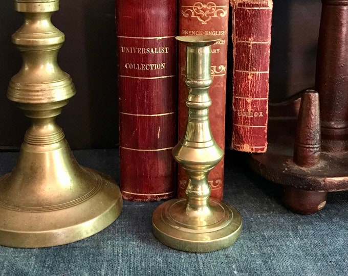 Antique Miniature Brass Candlestick, Toy Candlestick - Etsy