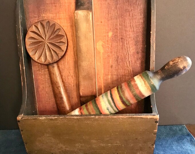 Antique Scrub Box, Wall Box - Etsy