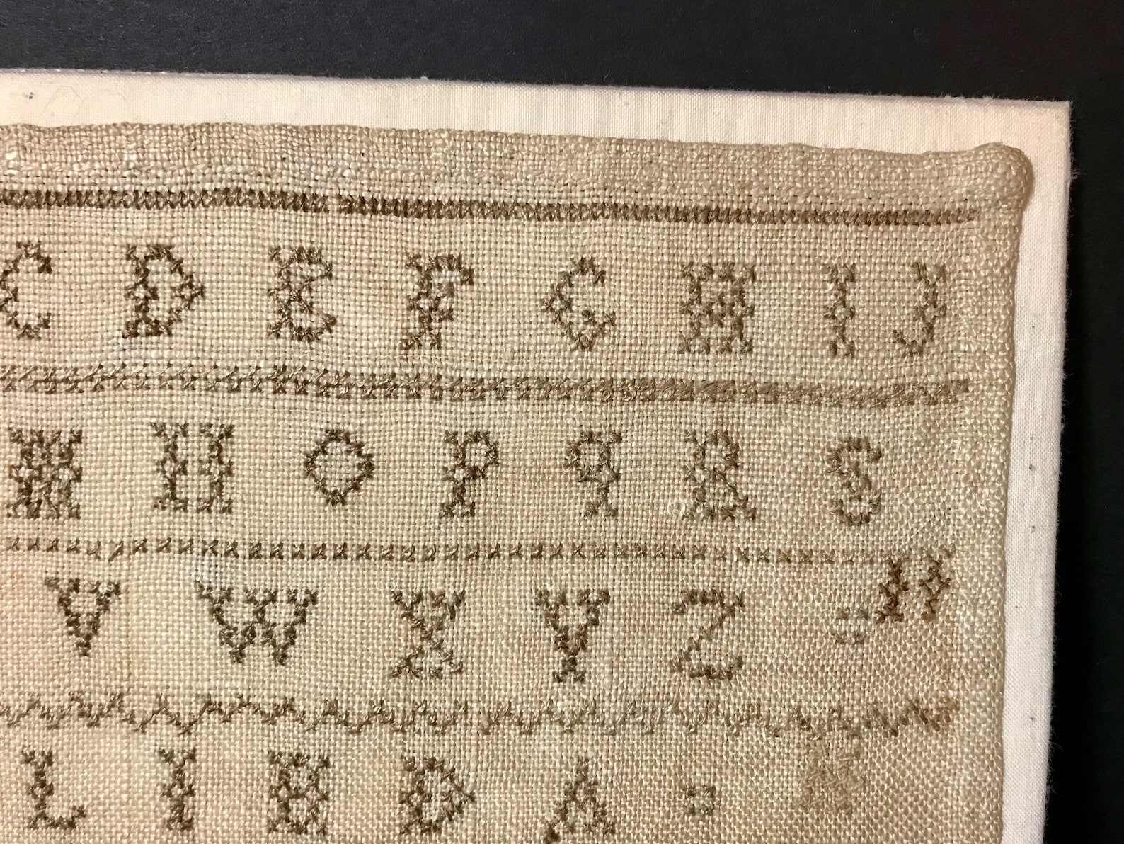 Antique Marking Sampler, Belinda Adams, Fairfield CT - Etsy