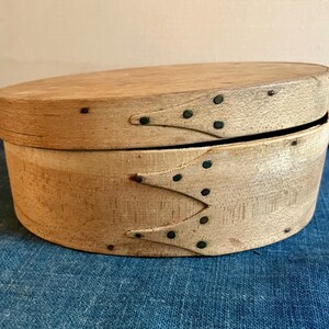 Antique Shaker Oval Pantry Box, Small, 6" - Etsy