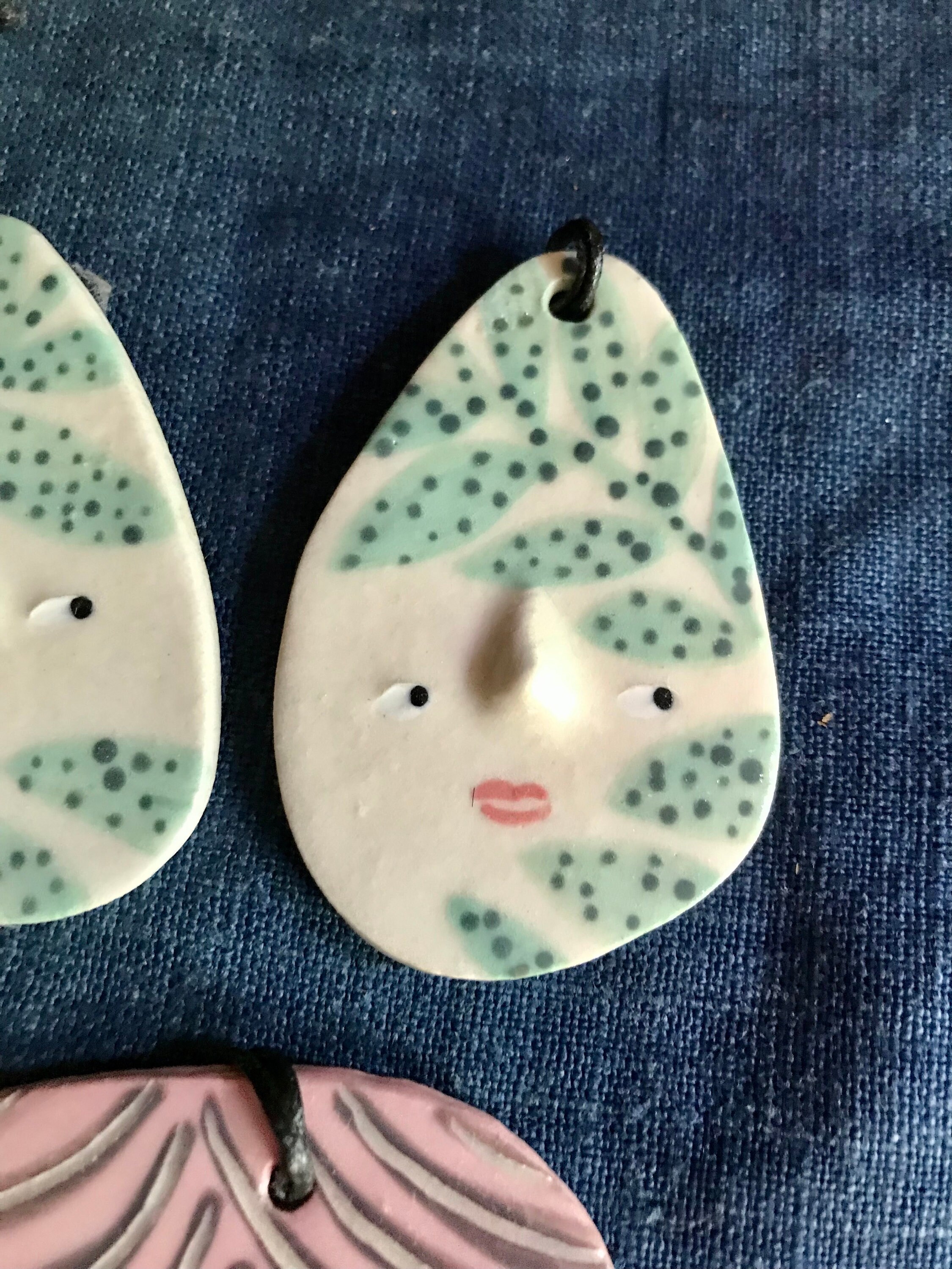 Pottery Parade Ornaments, Sandra Apperloo Pottery - Etsy