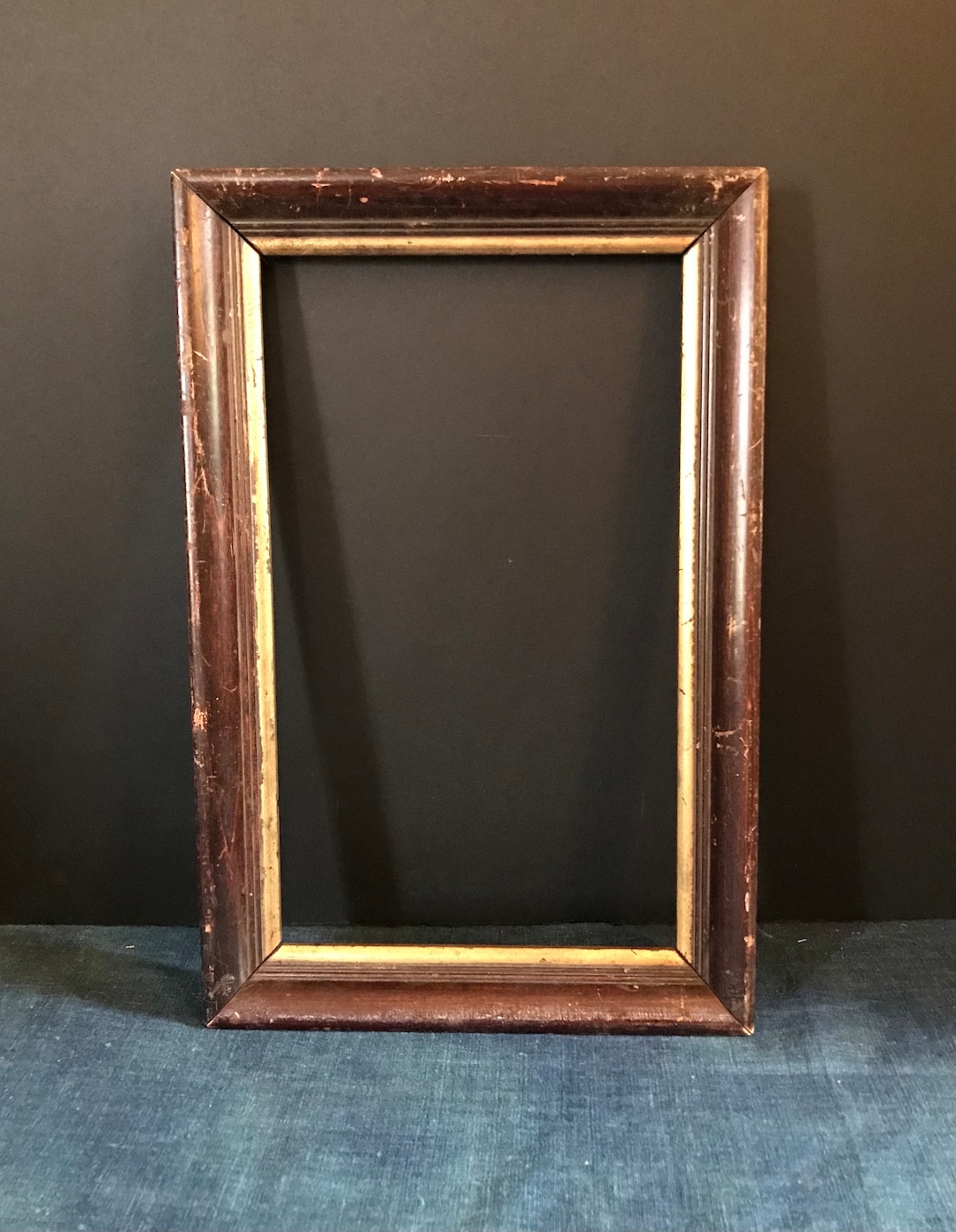 Antique Victorian Eastlake Wooden Frame, Worn - Etsy