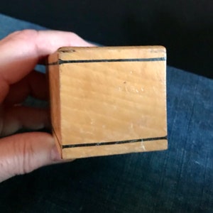 Antique Mauchline Ware Wooden Thread Box - Etsy