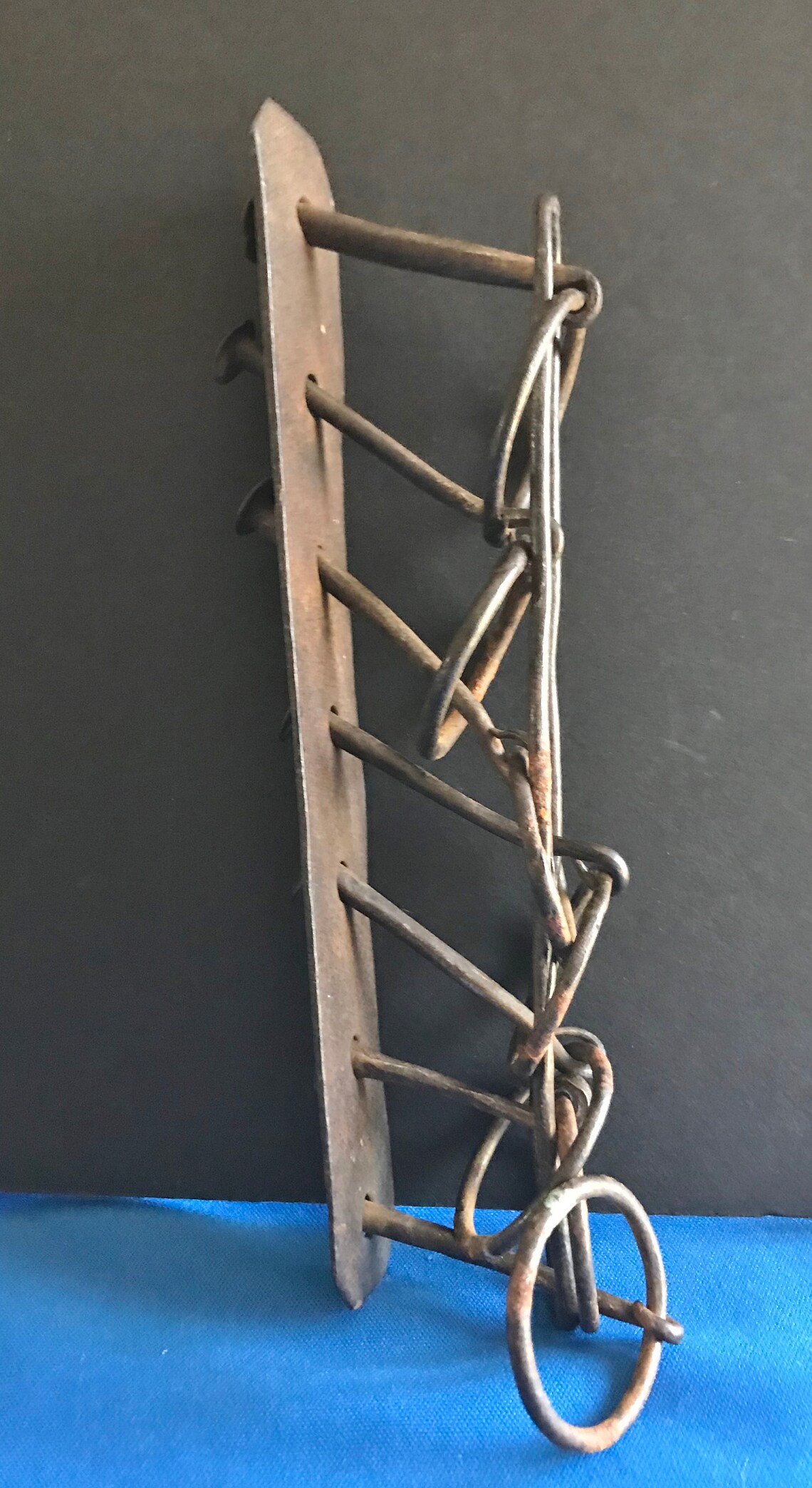 Antique Wrought Iron Metal Ring Puzzle Blacksmith Made PA - Etsy