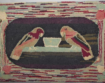 Antique Hooked Rugs - Etsy