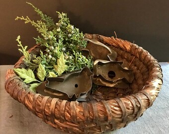 Antique Rye Basket - Etsy