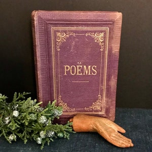 Antique Dresden Book Candy Container, Poems - Etsy
