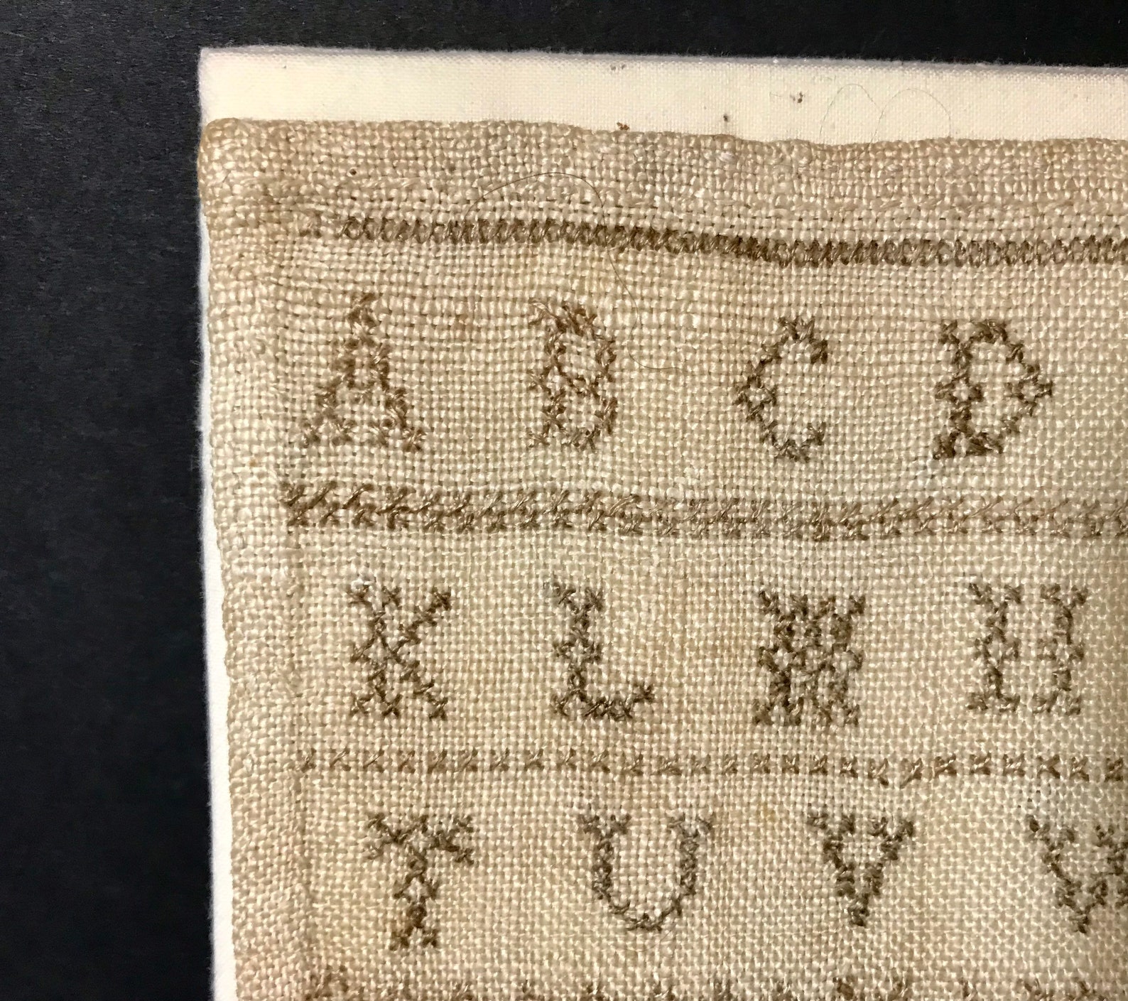 Antique Marking Sampler, Belinda Adams, Fairfield CT - Etsy