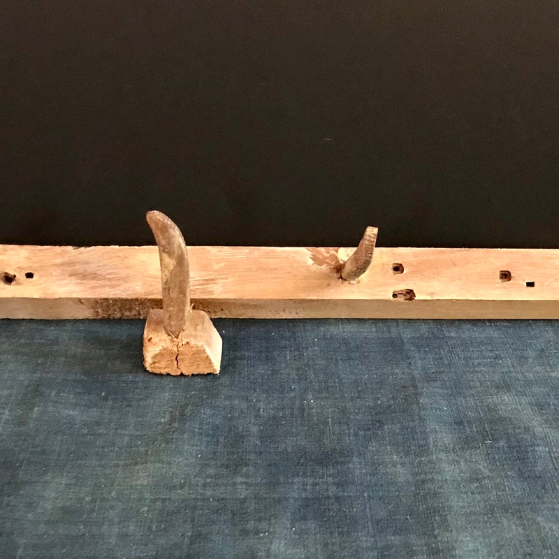 Wooden Peg Rack - Etsy