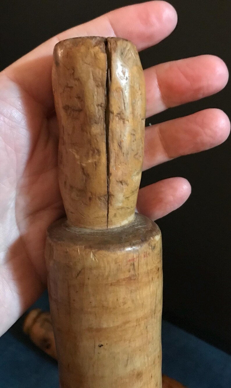 Antique Rolling Pins, Maple Burl or Tiger Maple, C. 1850 - Etsy