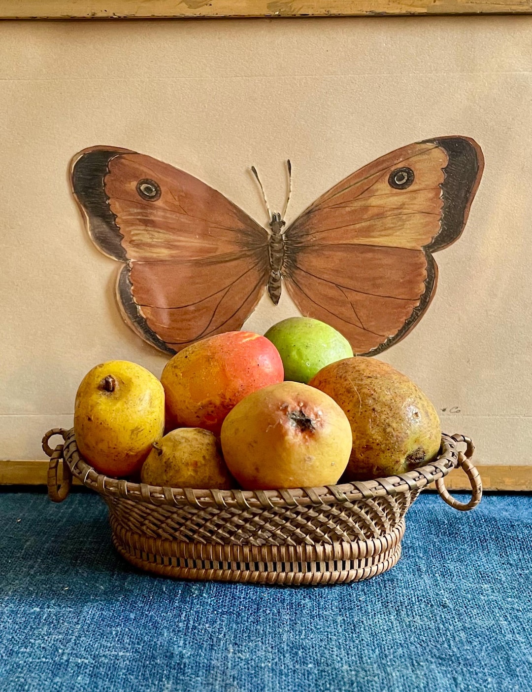 Antique Victorian Wax Fruit, Crab Apples - Etsy