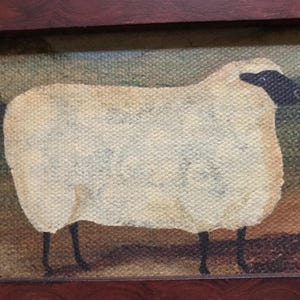 Vintage Sue Nagle Miniature Paintings, Folk Art - Etsy