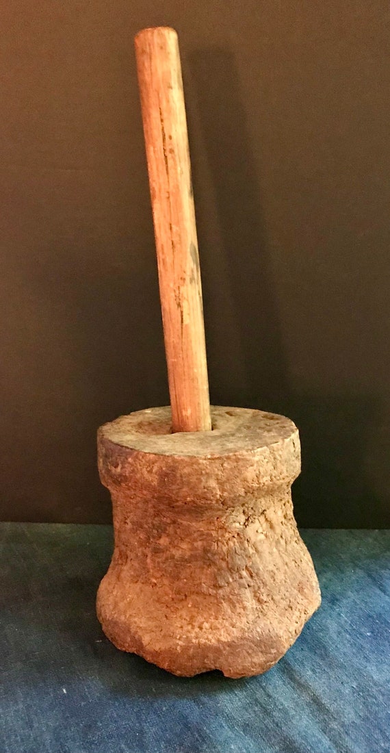 Antique Burl Wood Mallet Beetle Etsy Australia