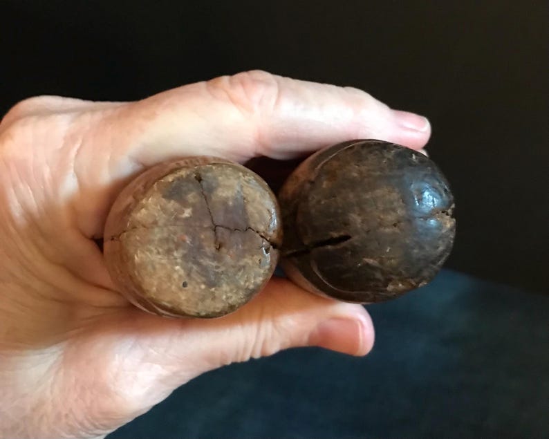 Antique Rolling Pins, Maple Burl or Tiger Maple, C. 1850 - Etsy