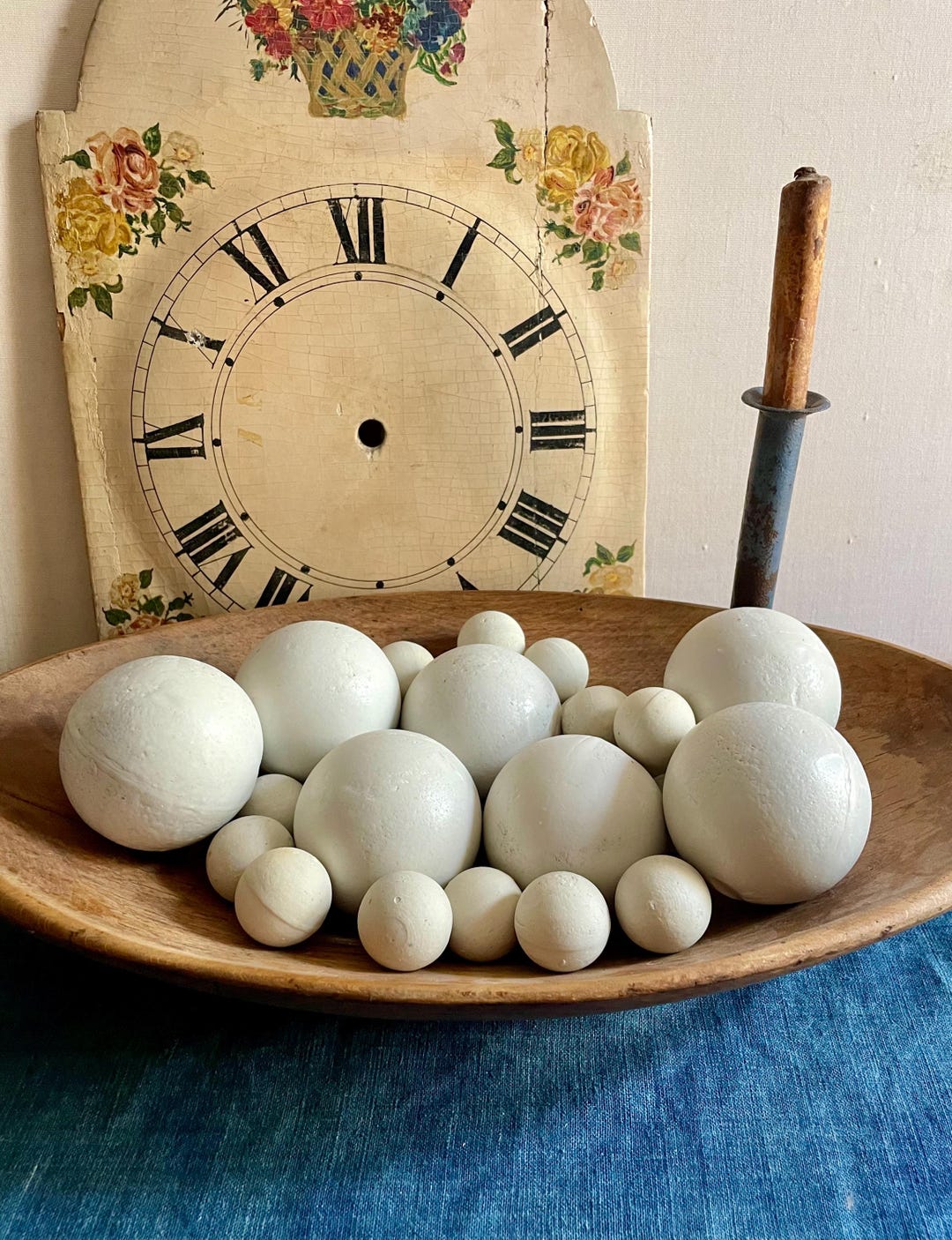 Antique Chattahoochee River Balls, Limestone Balls, Atlanta Water Works ...