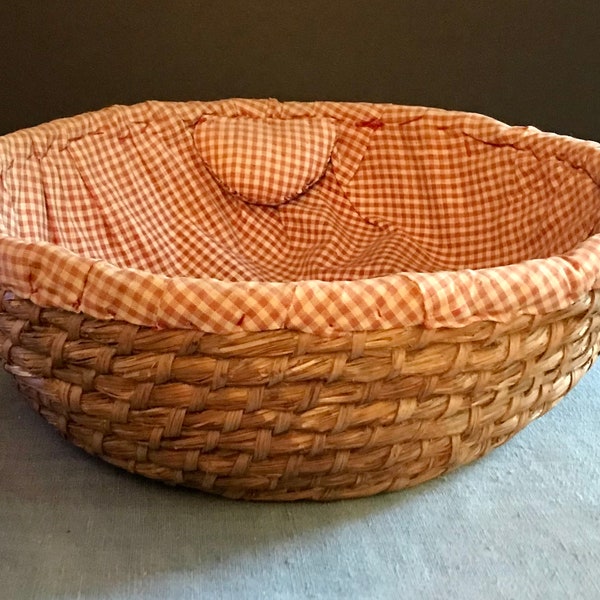 Antique Rye Basket - Etsy