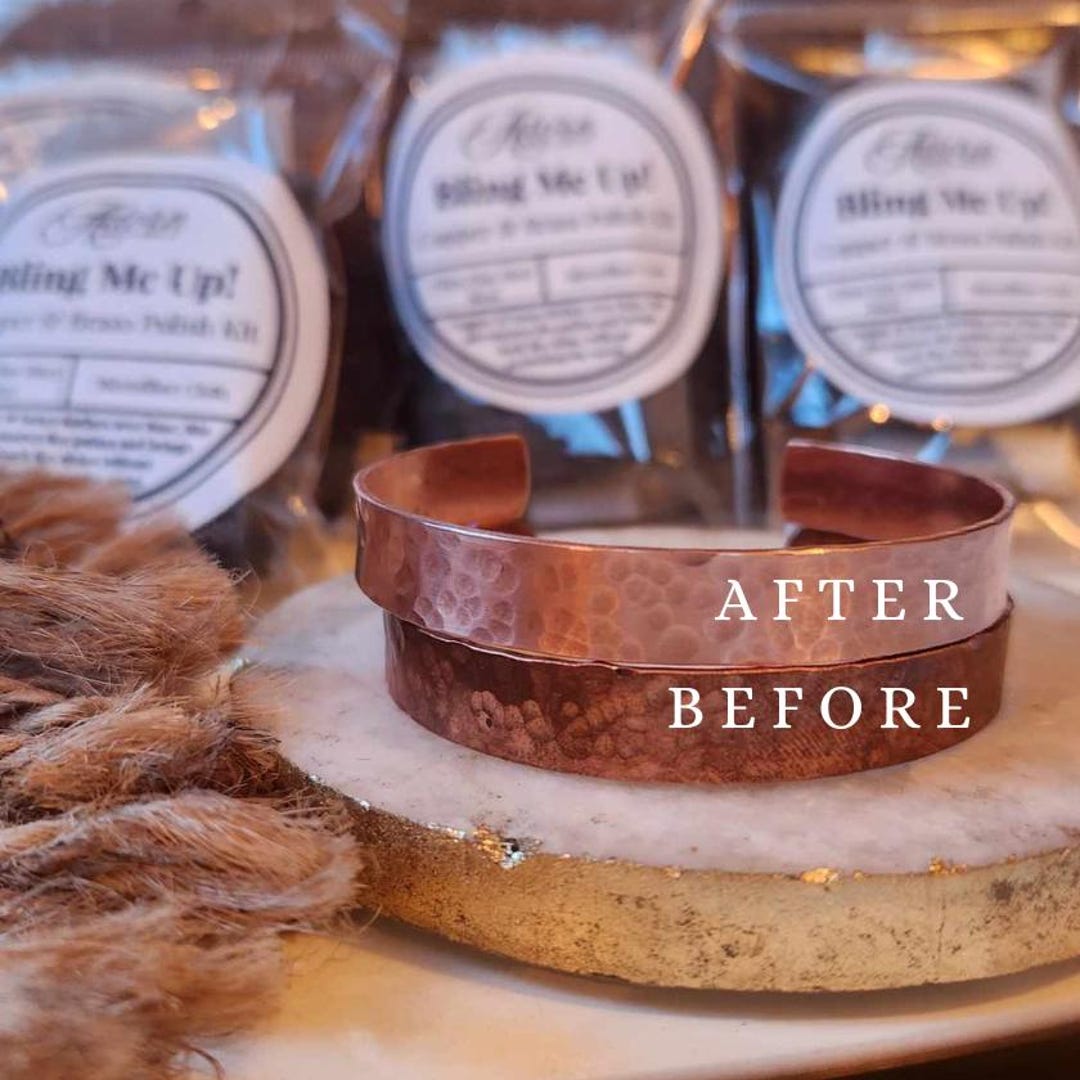 Bling Me Up! Metals Polish Kit: Silver, Brass, Copper. Bring Back the ...