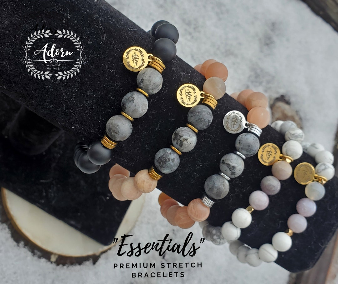 Essentials-various Premium Stretch Bracelets W/ Signature Adorn Brand ...