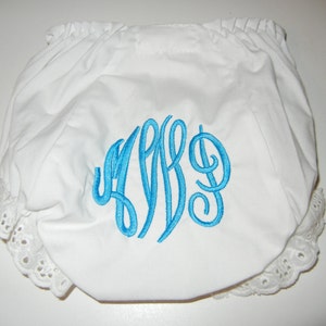 Monogrammed Baby Bloomers - Etsy