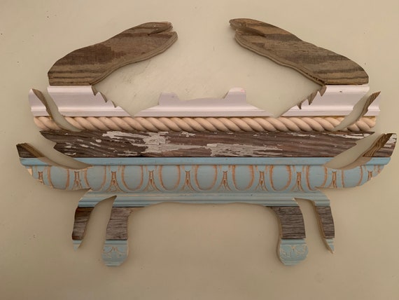 Shabby Chic Crab | Etsy