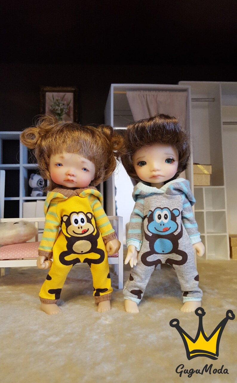 Irrealdoll monkey Overalls ino Enyo Dryo Ery - Etsy