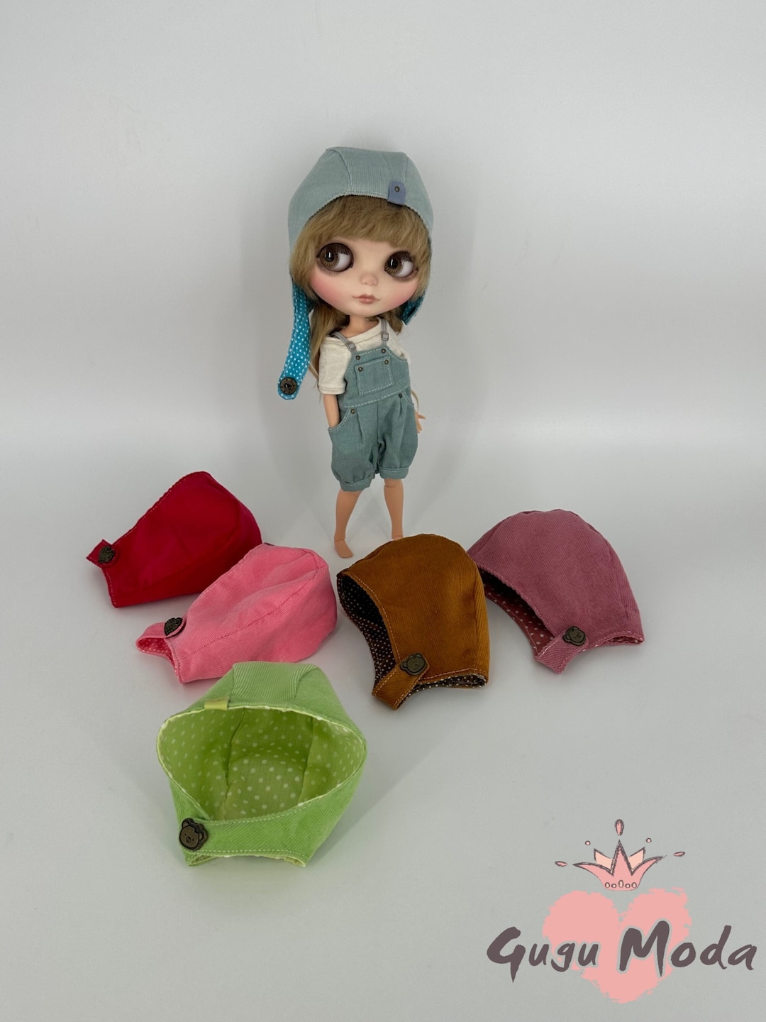 Blythe Corduroy Pilot Caps. 6 Colors! - Etsy