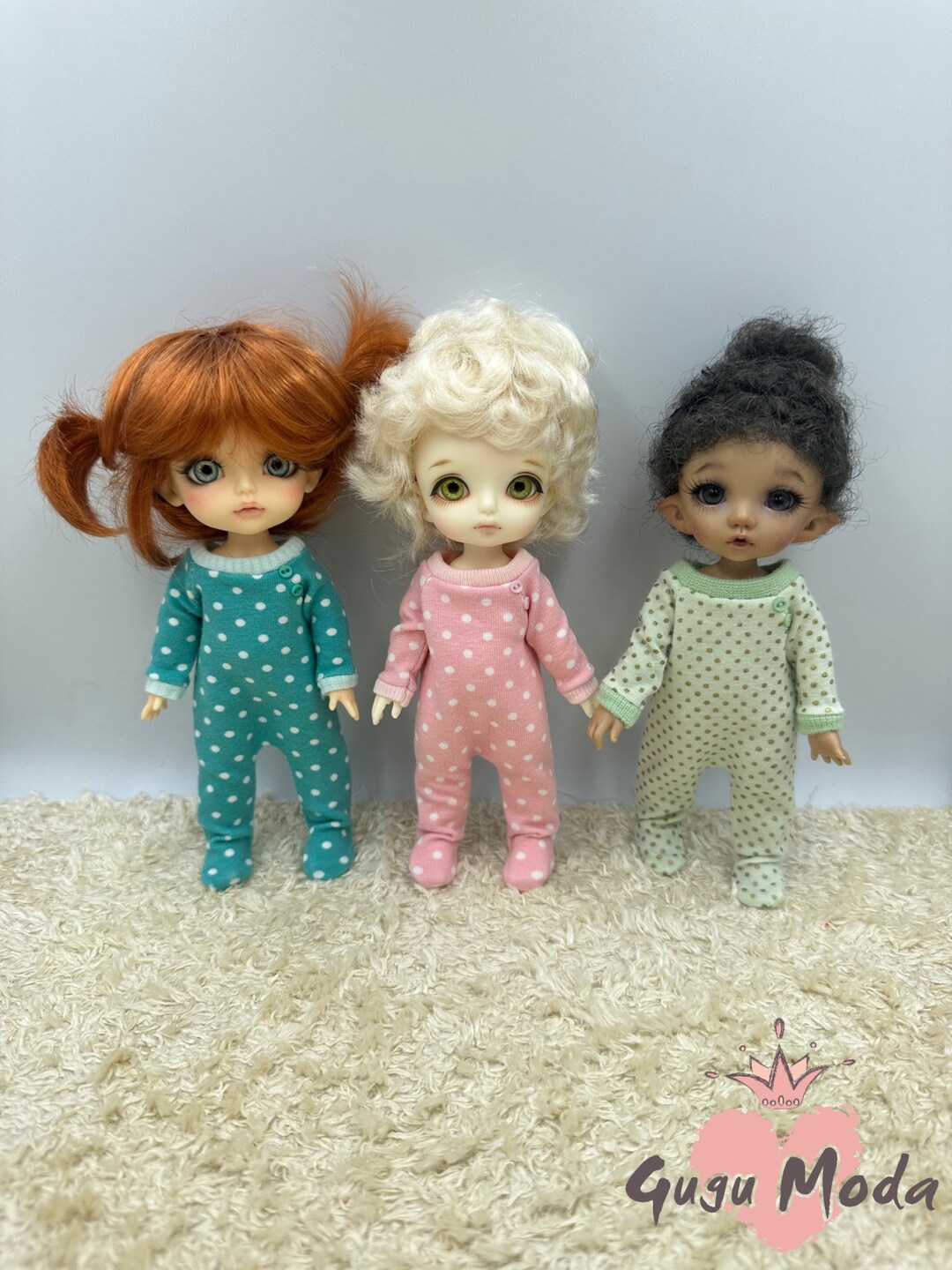 Pukifee/lati Yellow Polka Dot Pyjamas Overalls - Etsy