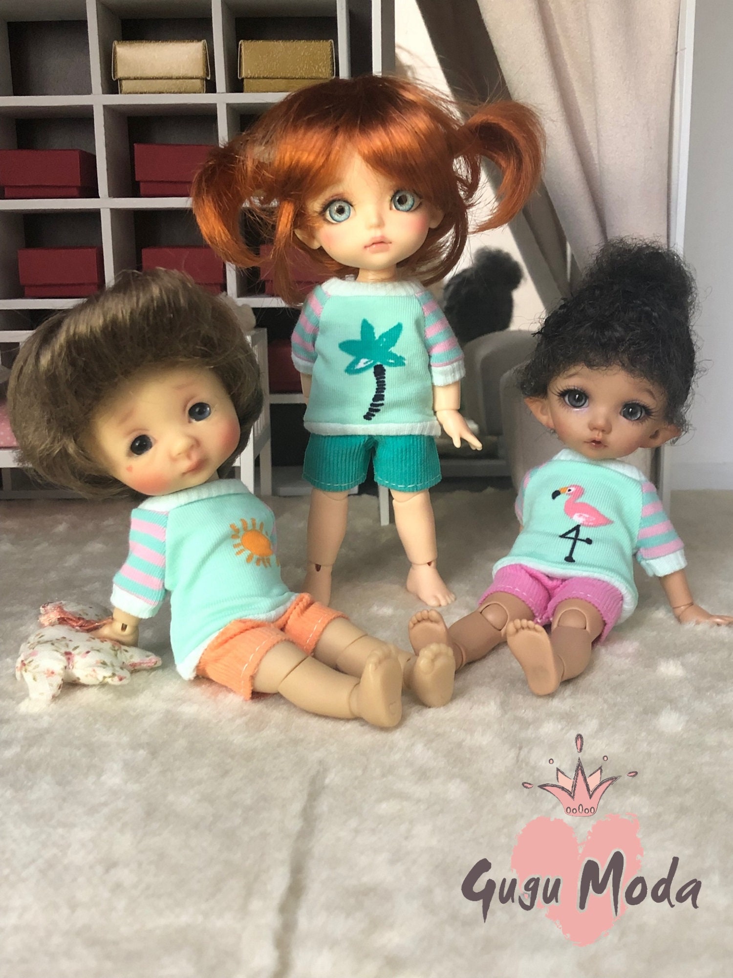 Pukifee/lati Yellow Summer Sets - Etsy
