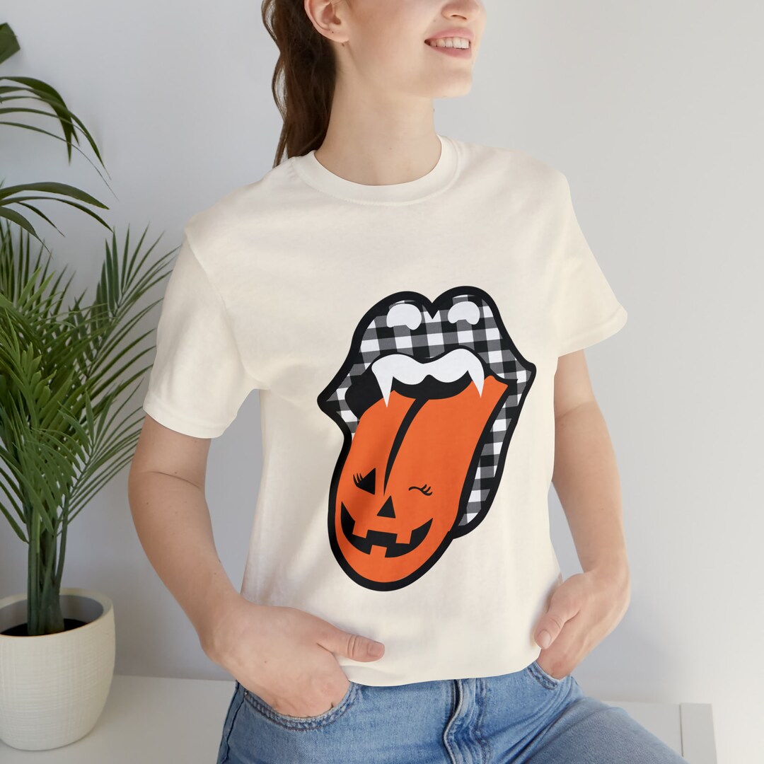 Rolling Stones Halloween Lips | Trick or Treat | Bella+canvas 3001 ...