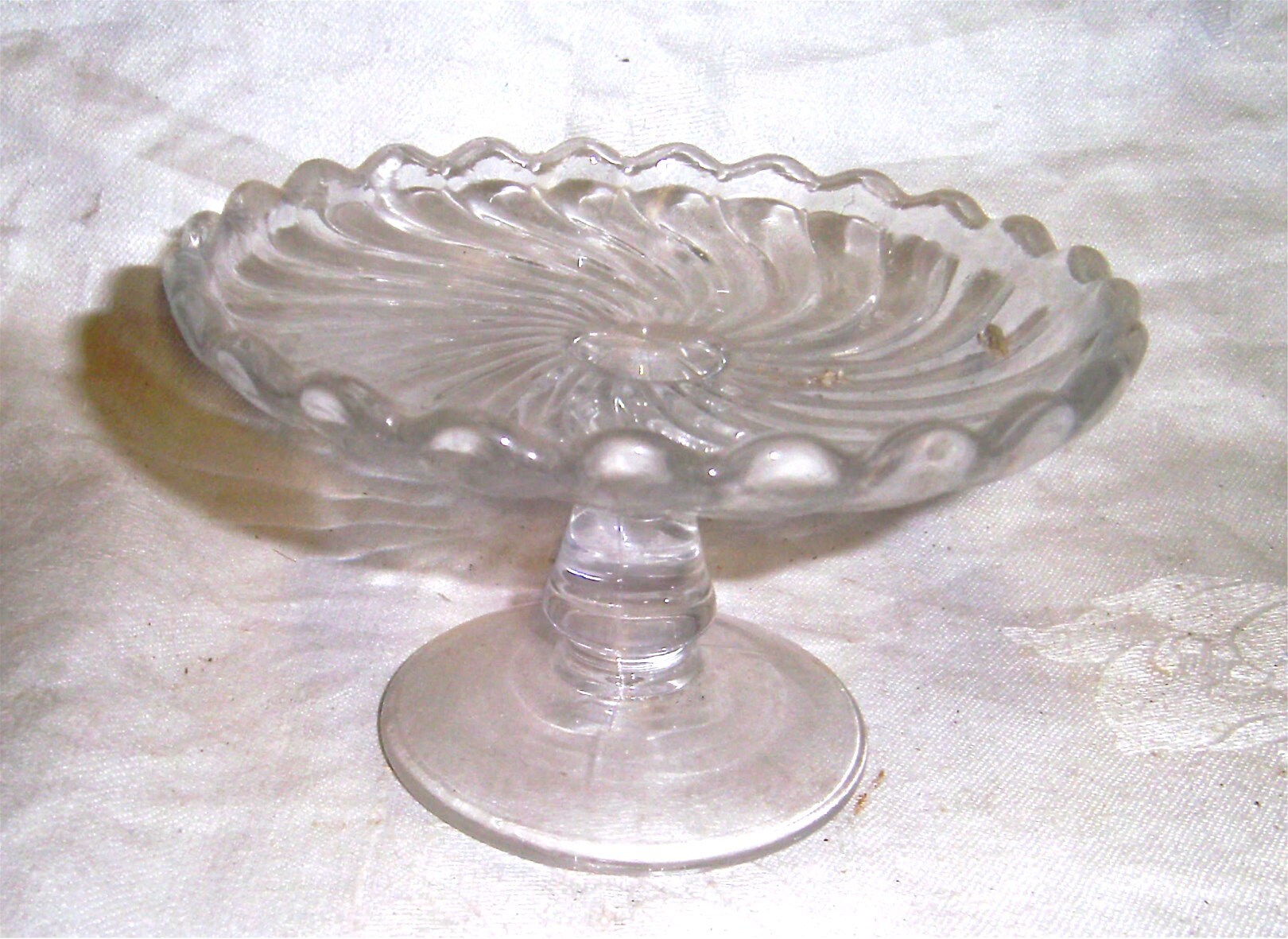 FOSTORIA GLASS COMPANY Colony Cheese Stand - Etsy